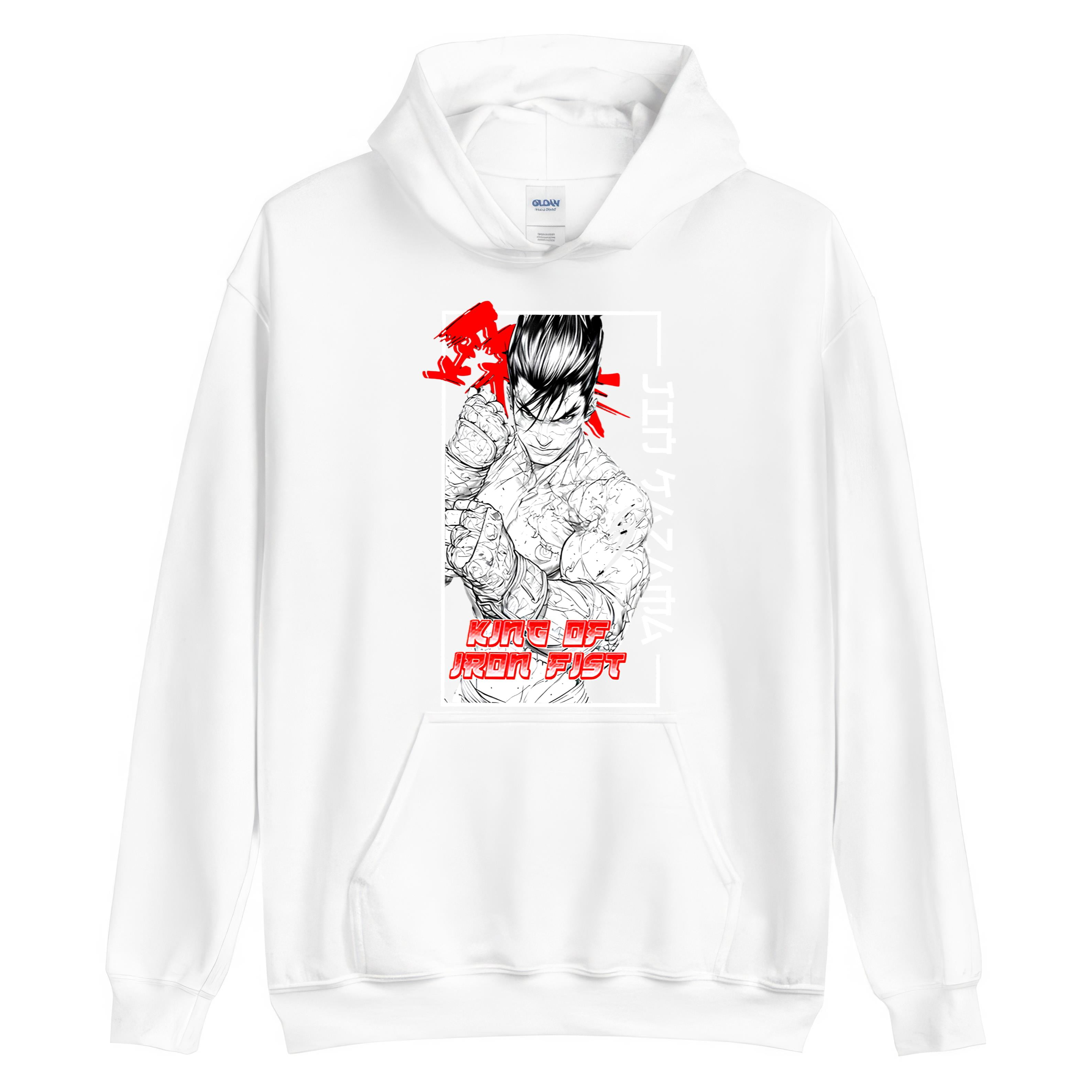 Anime Gaming Inspired Jin Kazama shirt, Retro Game Streetwear Tee ...