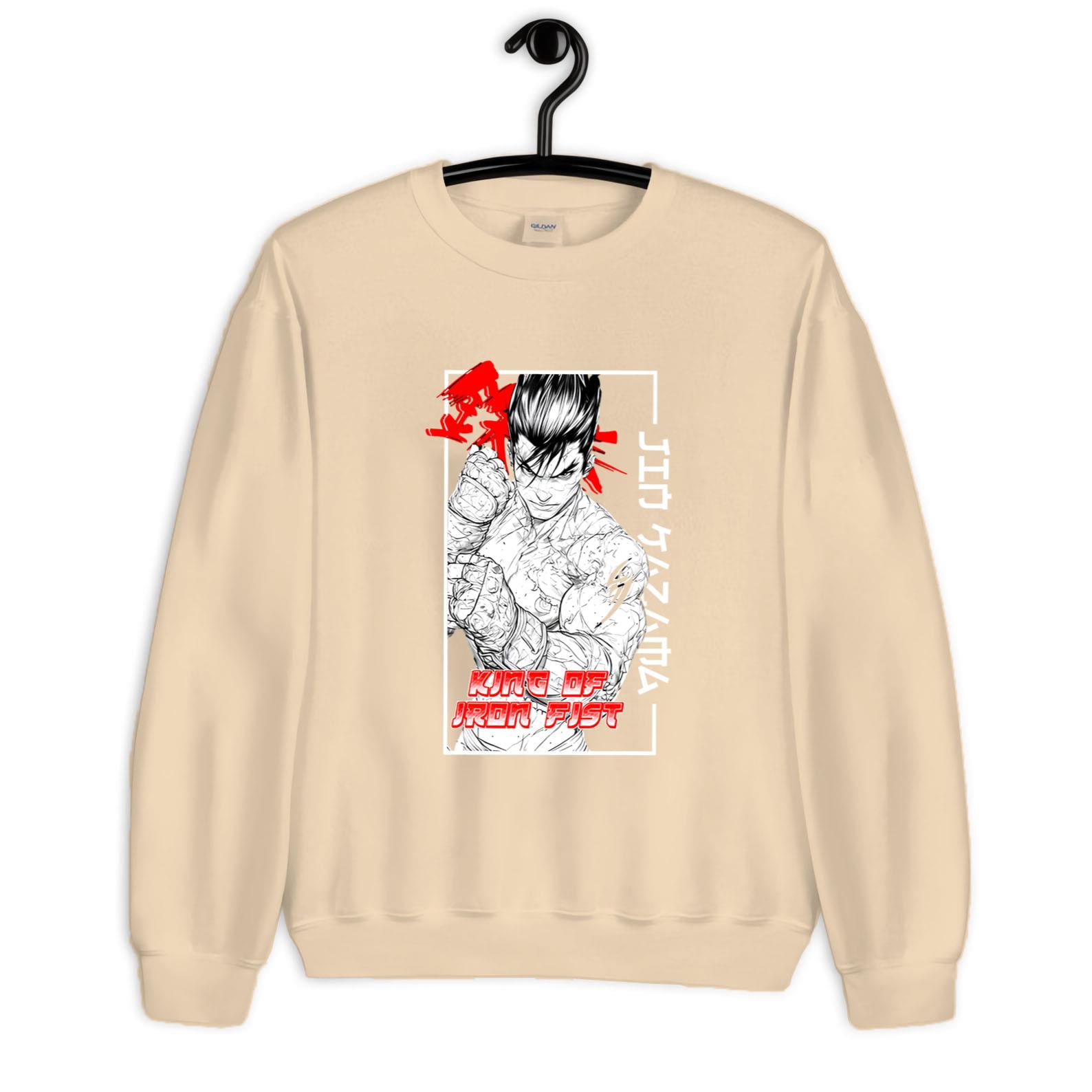 Anime Gaming Inspired Jin Kazama shirt, Retro Game Streetwear Tee ...