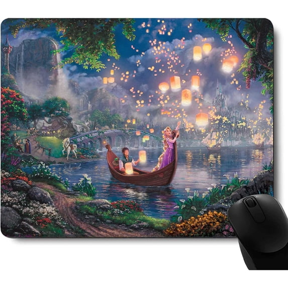 Anime Gaming Mouse Pad With Non-Slip Rubber Base, Charming Princess ...