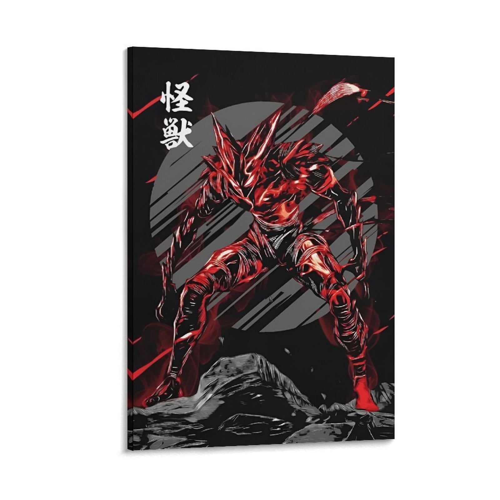 Anime Garou Hero Print Poster (2) Artworks Picture Print Poster Wall ...