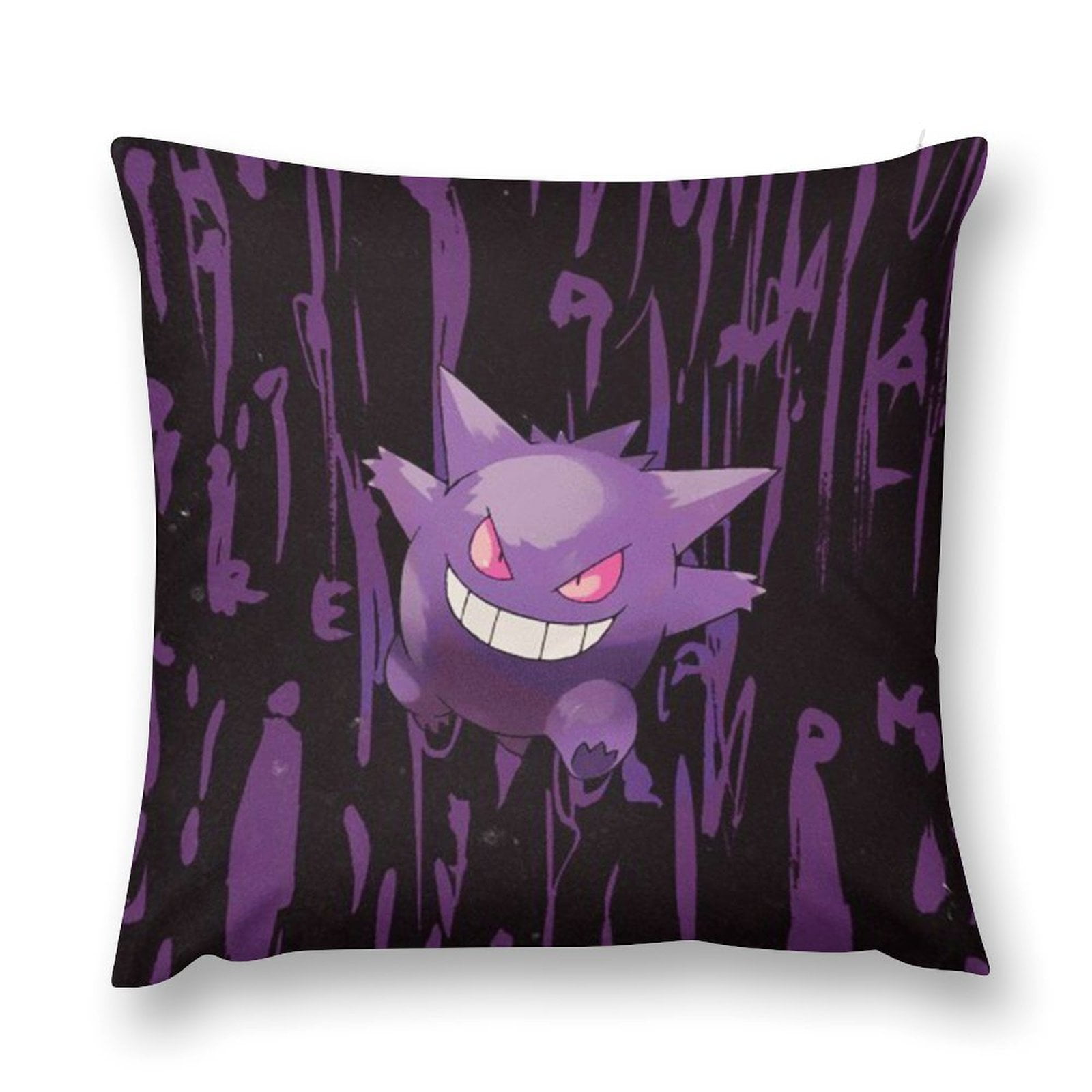 Anime Gengar Pillowcases Gengar Merch 18 "x18 " Anime Decorative ...