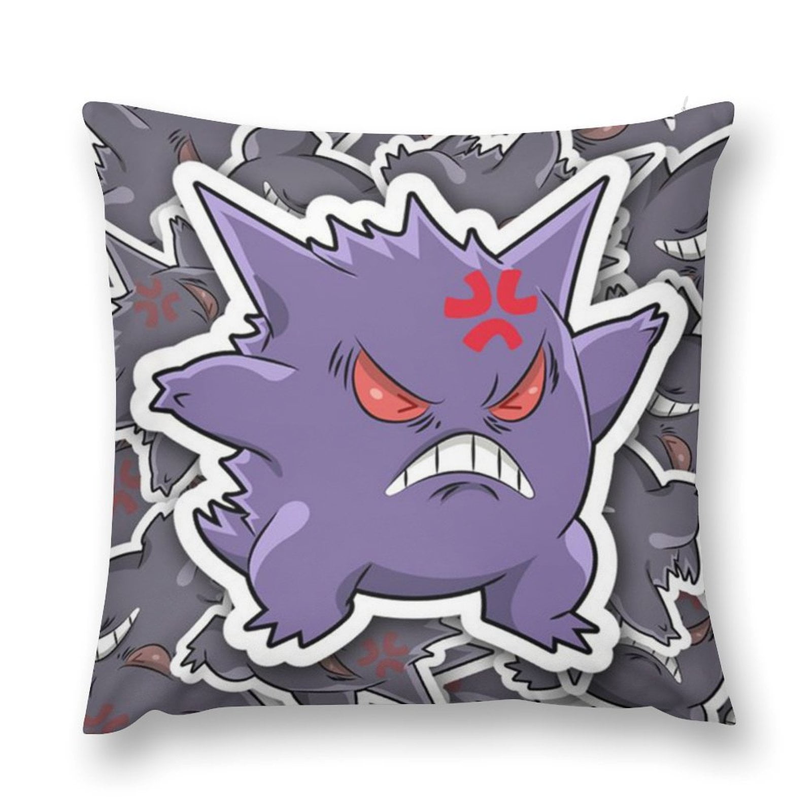 Anime Gengar Pillowcases Gengar Merch 20 "x20 " Anime Decorative ...