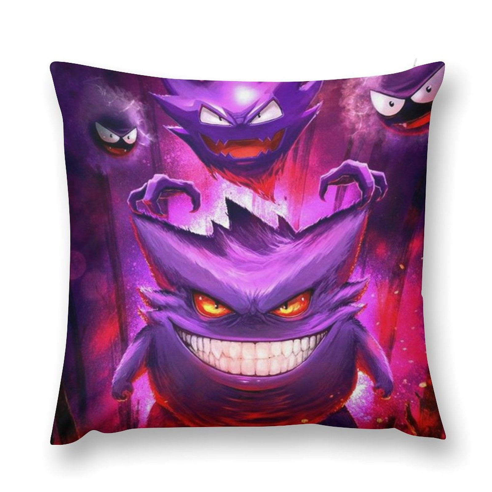 Anime Gengar Pillowcases Gengar Merch 24 "x24 " Anime Decorative ...