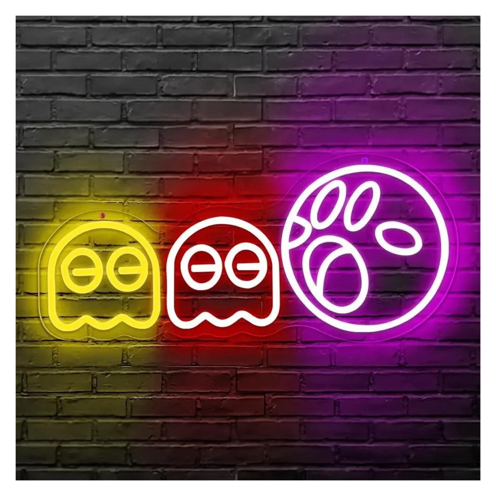 Anime Ghost Neon USB Powered Cool Neon Lamp Hanging Art Neon Signs For ...