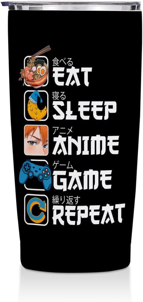 Anime Gifts Anime Merch 20 oz Tumbler Kawaii Stuff Game Anime Stuff ...