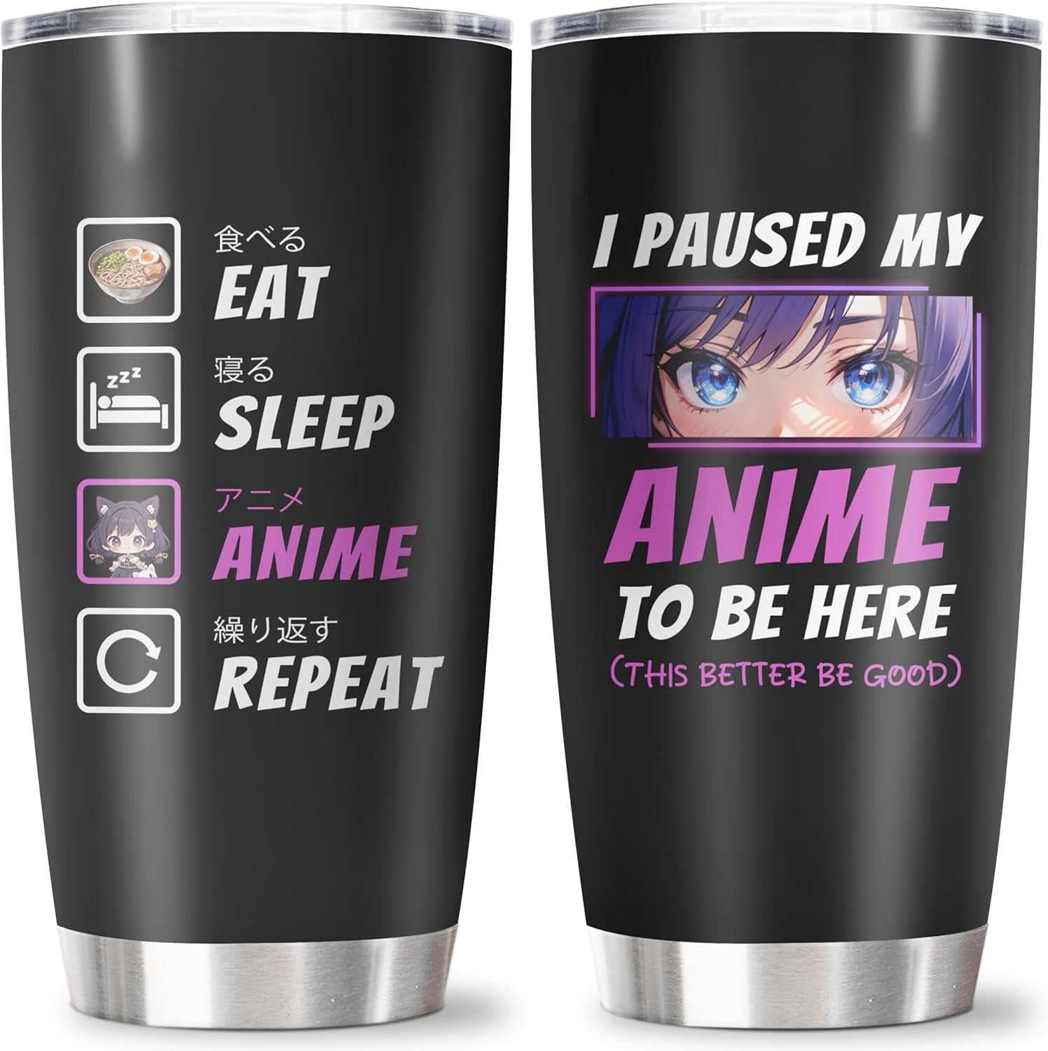 Anime Gifts Tumbler 20OZ 1PC, Ani-me Merch Gifts for Men/Women, Funny ...
