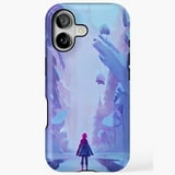 Anime Girl Ice Protective Case for iPhone 11 12 13 14 15 16 17 Pro Max ...