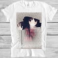 Anime Girl Manga T Shirt Raining Windows Gift Cool Gift Tee M355 ...