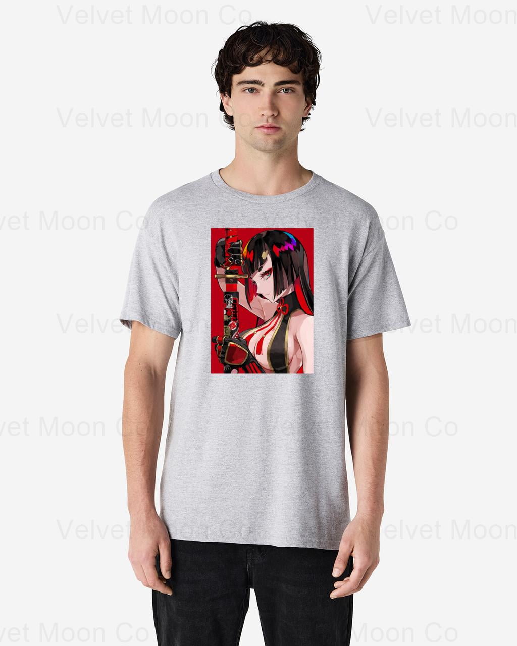 Anime Girl Waifu Funny Japanese Otaku Gift Graphic T Shirt for unisex ...