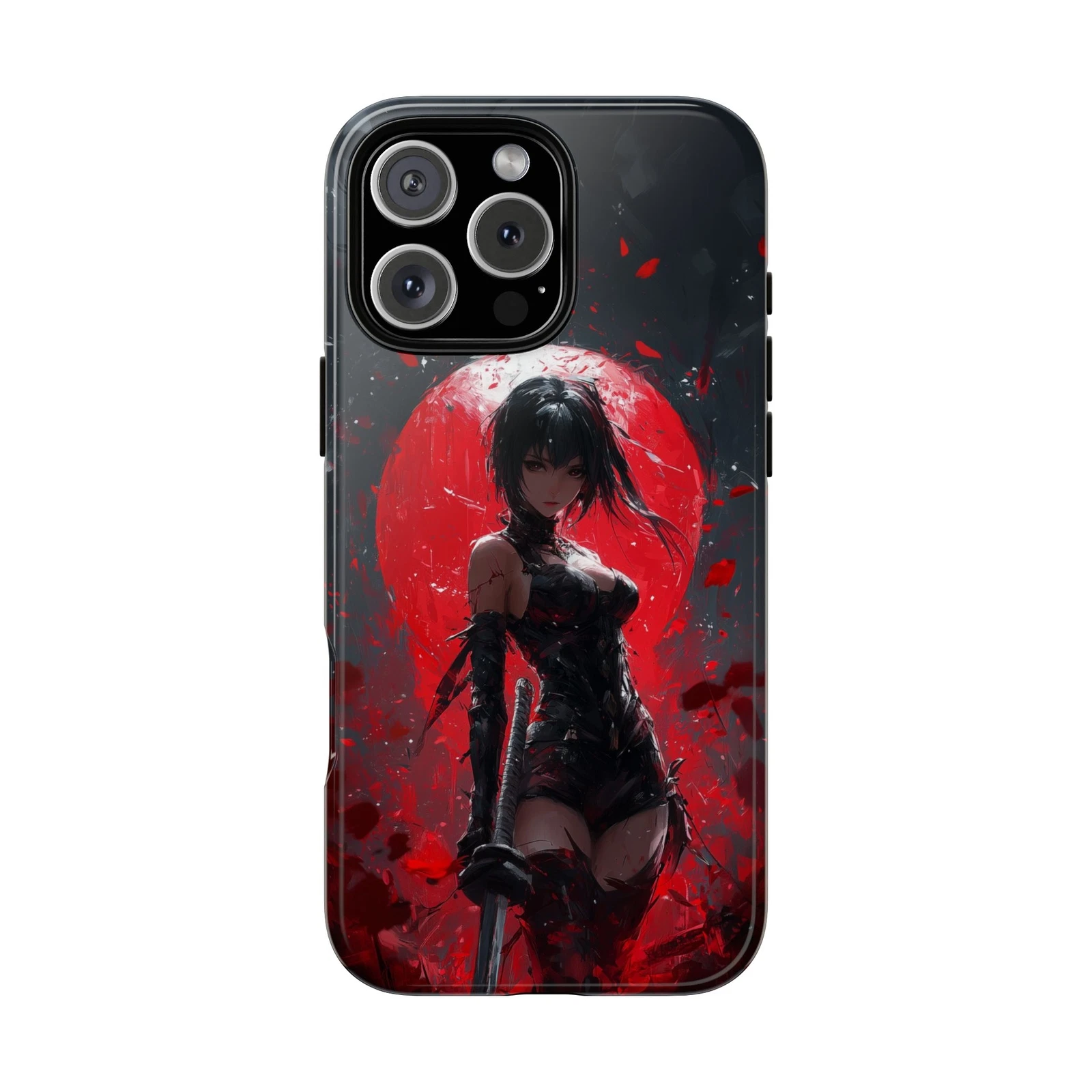 Anime Girl Warrior Sword Fantasy Art Phone Case 11 12 13 14 15 16 17 ...