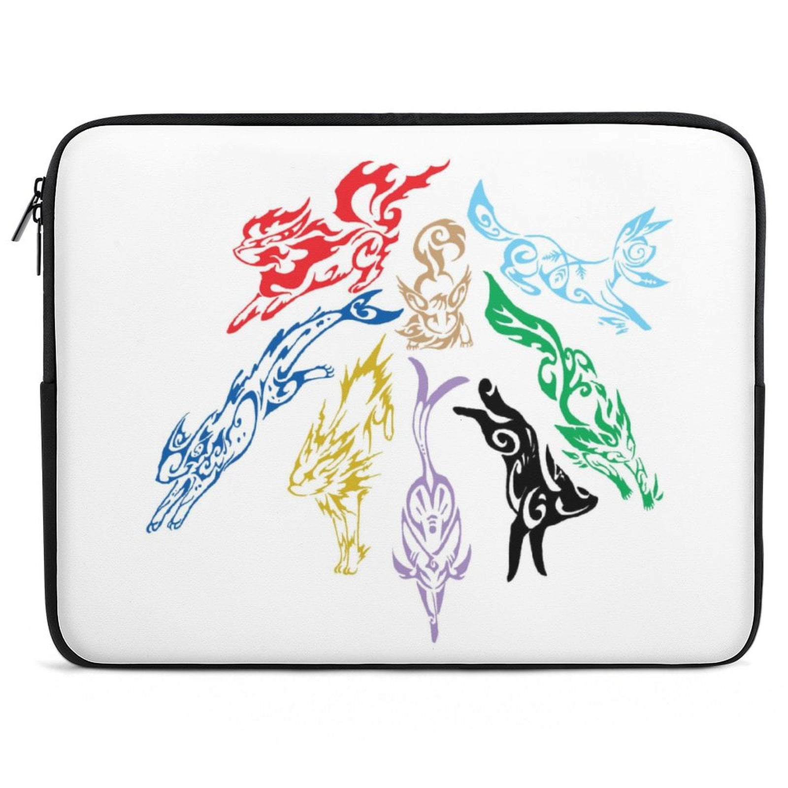 Anime Go Eevee Evolutions Laptop Sleeve Laptop case Bag Laptop Bag ...