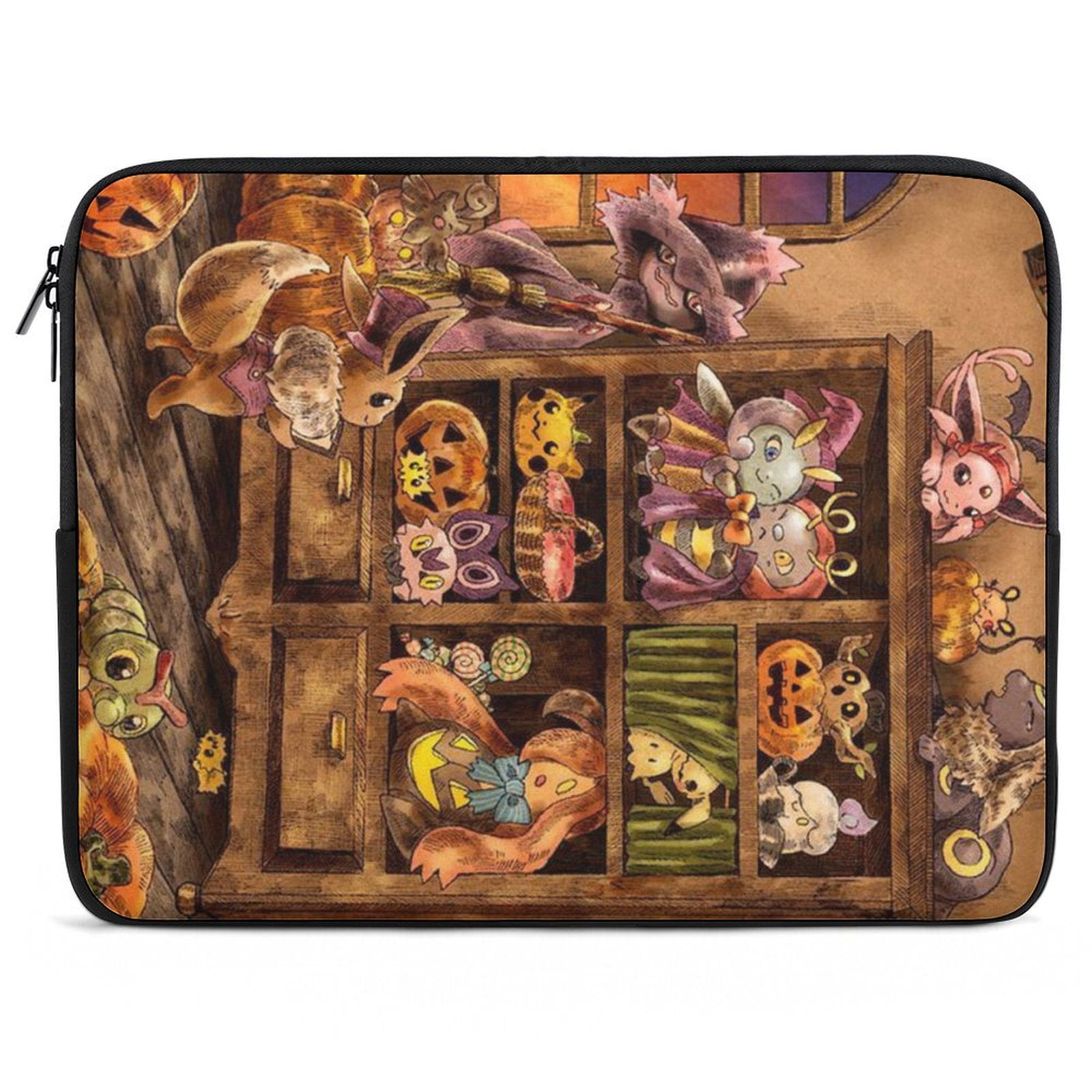 Anime Go Eevee Evolutions Laptop Sleeve Laptop case Bag Laptop Bag ...