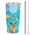 Anime Go Eevee Evolutions Travel Coffee Mug Travel Tumbler Cup 20 OZ ...