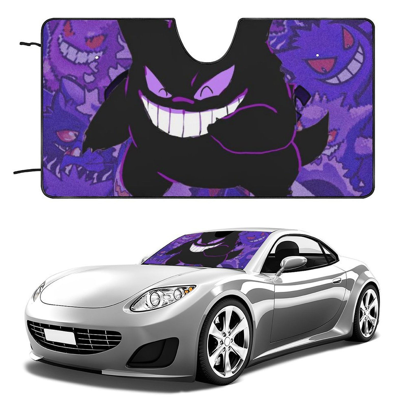 Anime Go Gen-gar Evolutions Car Windshield Sunshade, Foldable Sun Visor ...