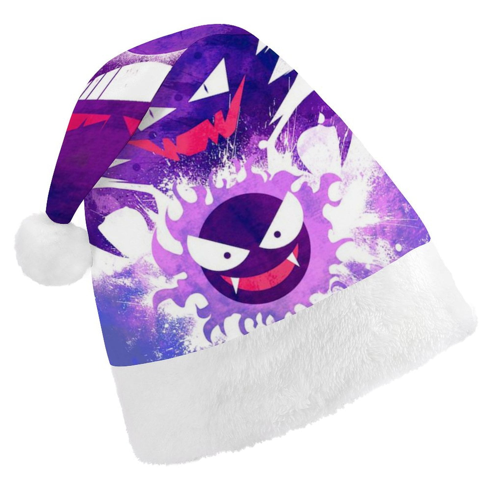 Anime Go Gengar Evolutions Christmas Hat Santa Hat Xmas Holiday Hat ...
