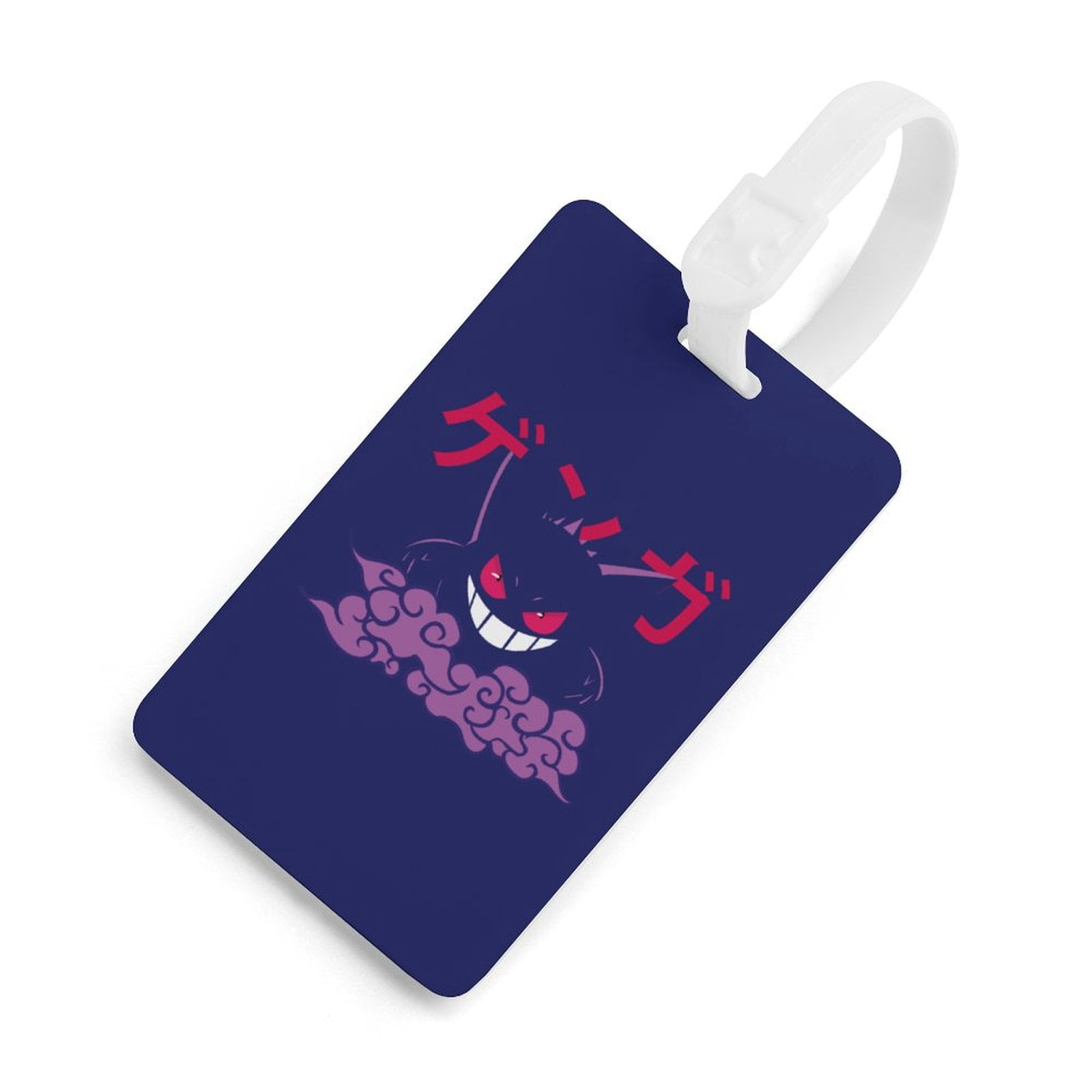 Anime Go Gengar Evolutions Luggage Tag for Suitcases Bag Baggage Travel ...