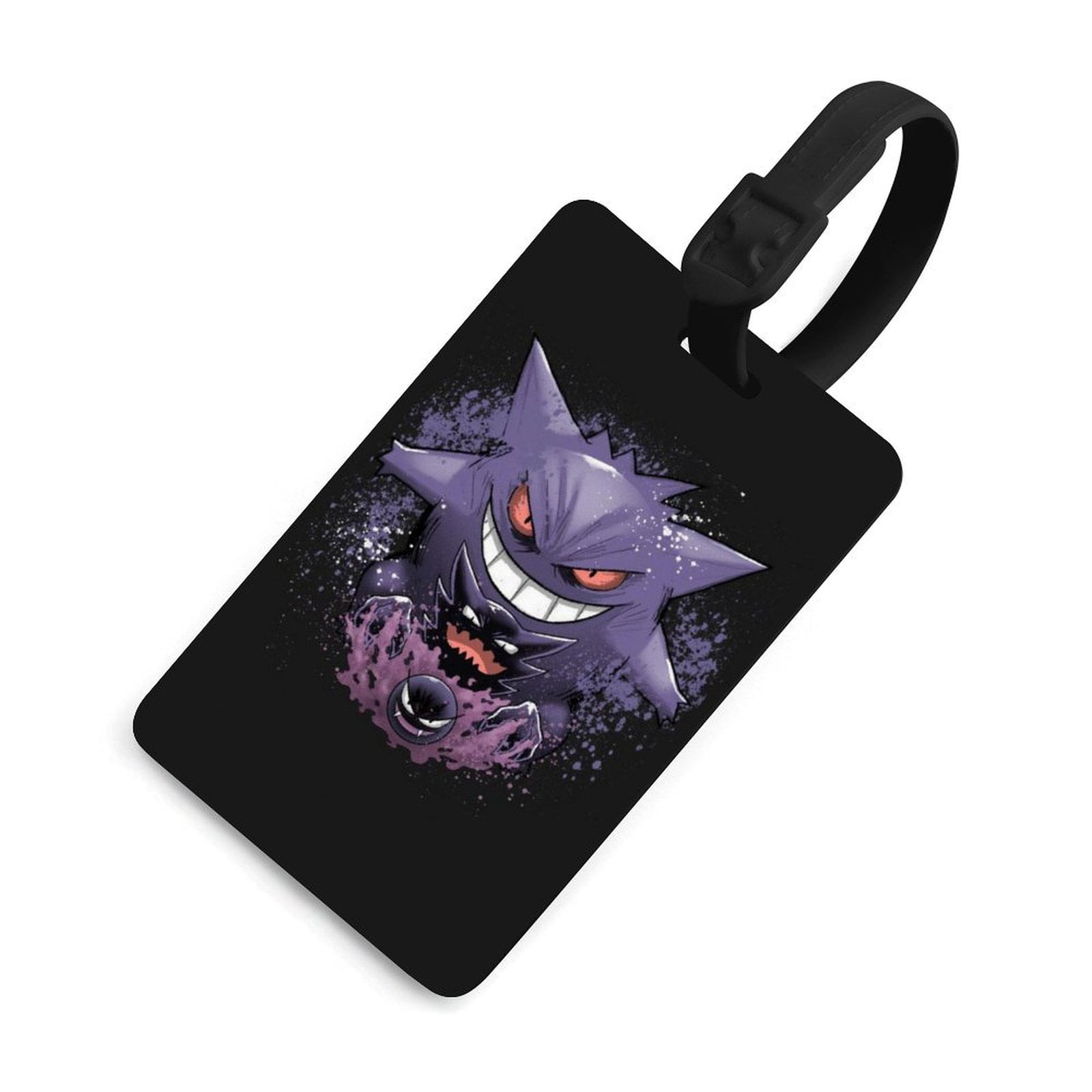 Anime Go Gengar Evolutions Luggage Tag for Suitcases Bag Baggage Travel ...