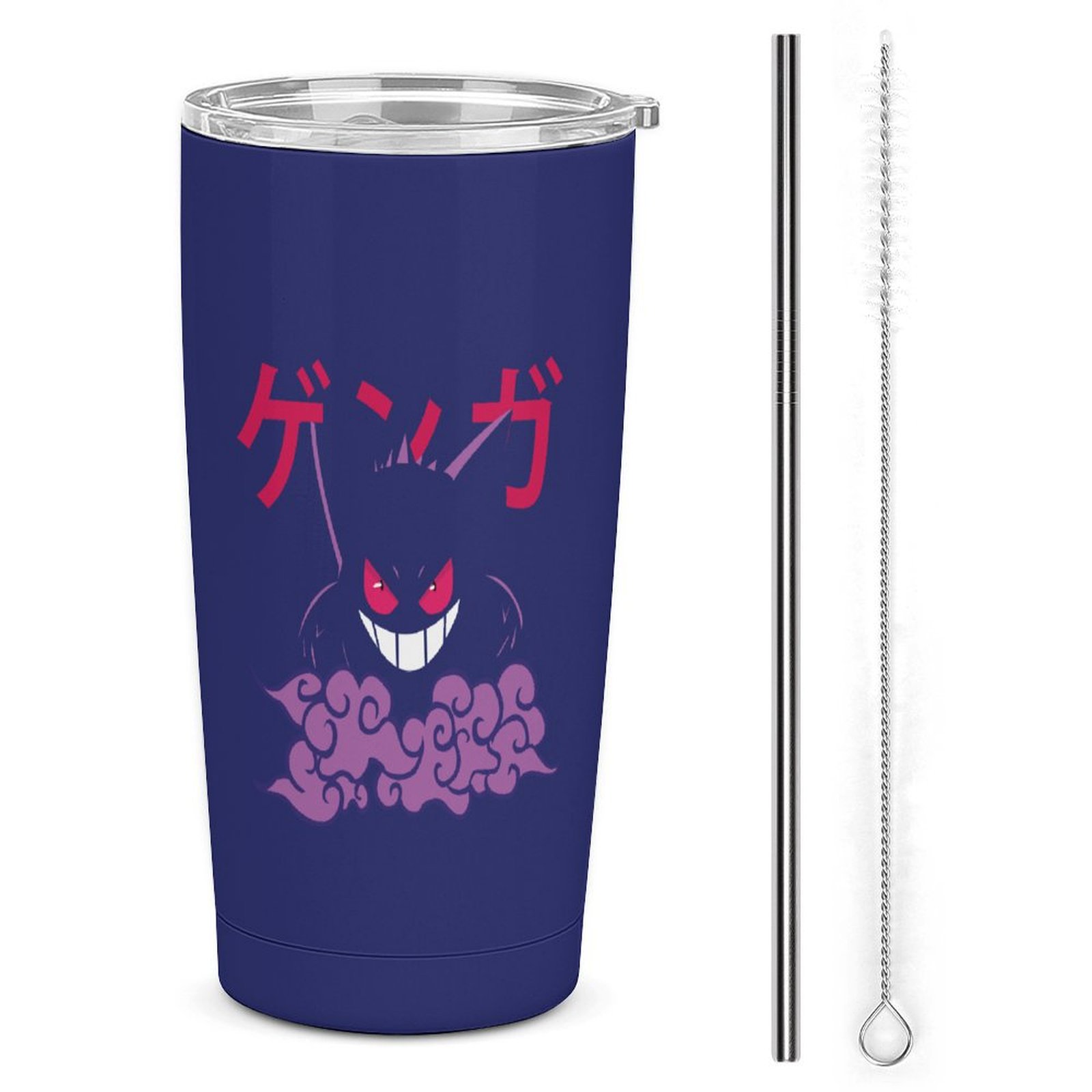 Anime Go Gengar Evolutions Travel Coffee Mug Travel Tumbler Cup 20 OZ ...