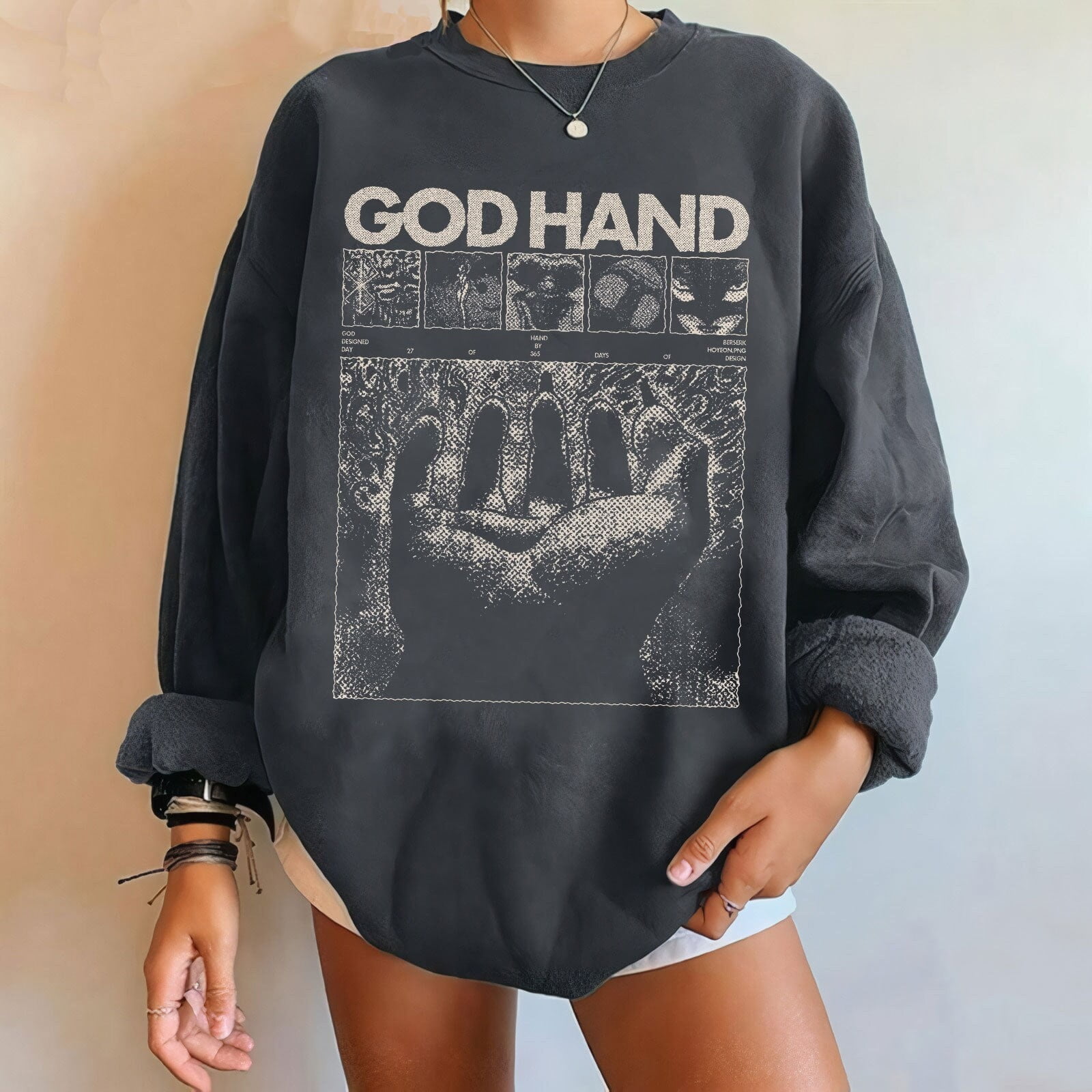 Anime God Hand Hoodie, Anime T-Shirt, Anime Lover Gift, Guts Shirt ...