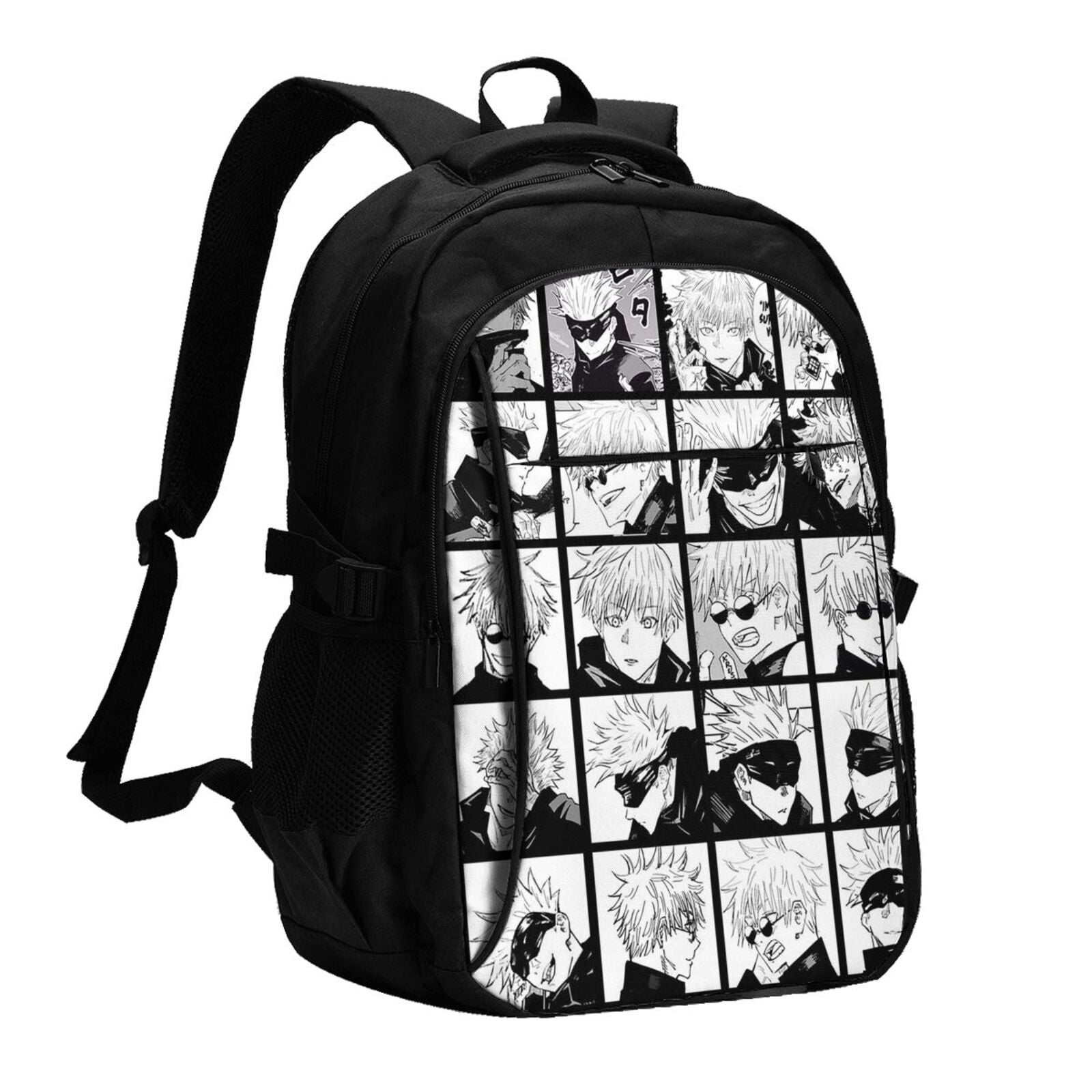 Anime Gojo Satoru Laptop Backpack with USB Charging Port Shoulders Bag ...