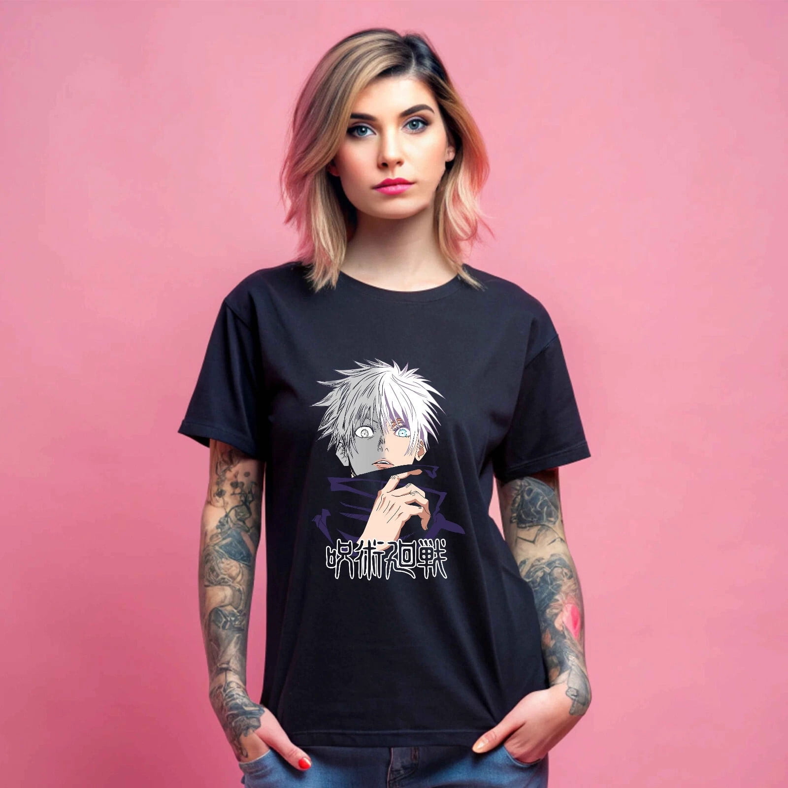 Anime Gojo Satoru Megumi Itadori Yuji Jujutsu Kaisen Cursed Energy T ...