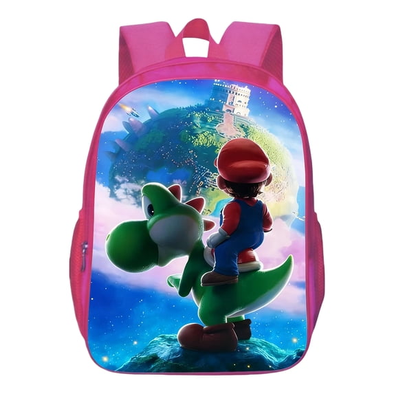 Anime Graphic Backpack - Large Capacity 3D Glowing Print Shoulder Bag ...