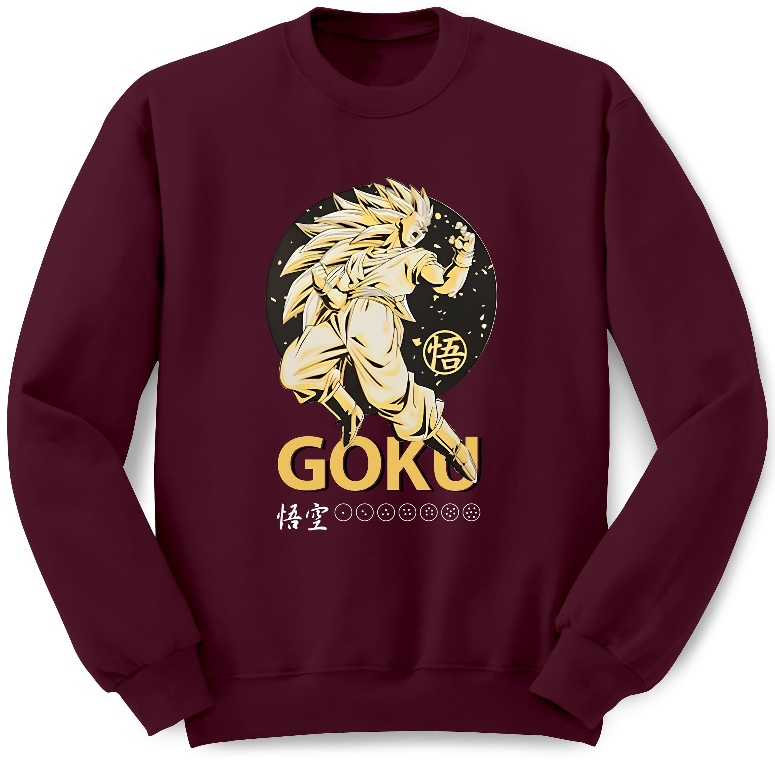 Anime Graphic Foil Sweatshirt, Iconic Anime Character Tee - Walmart.com