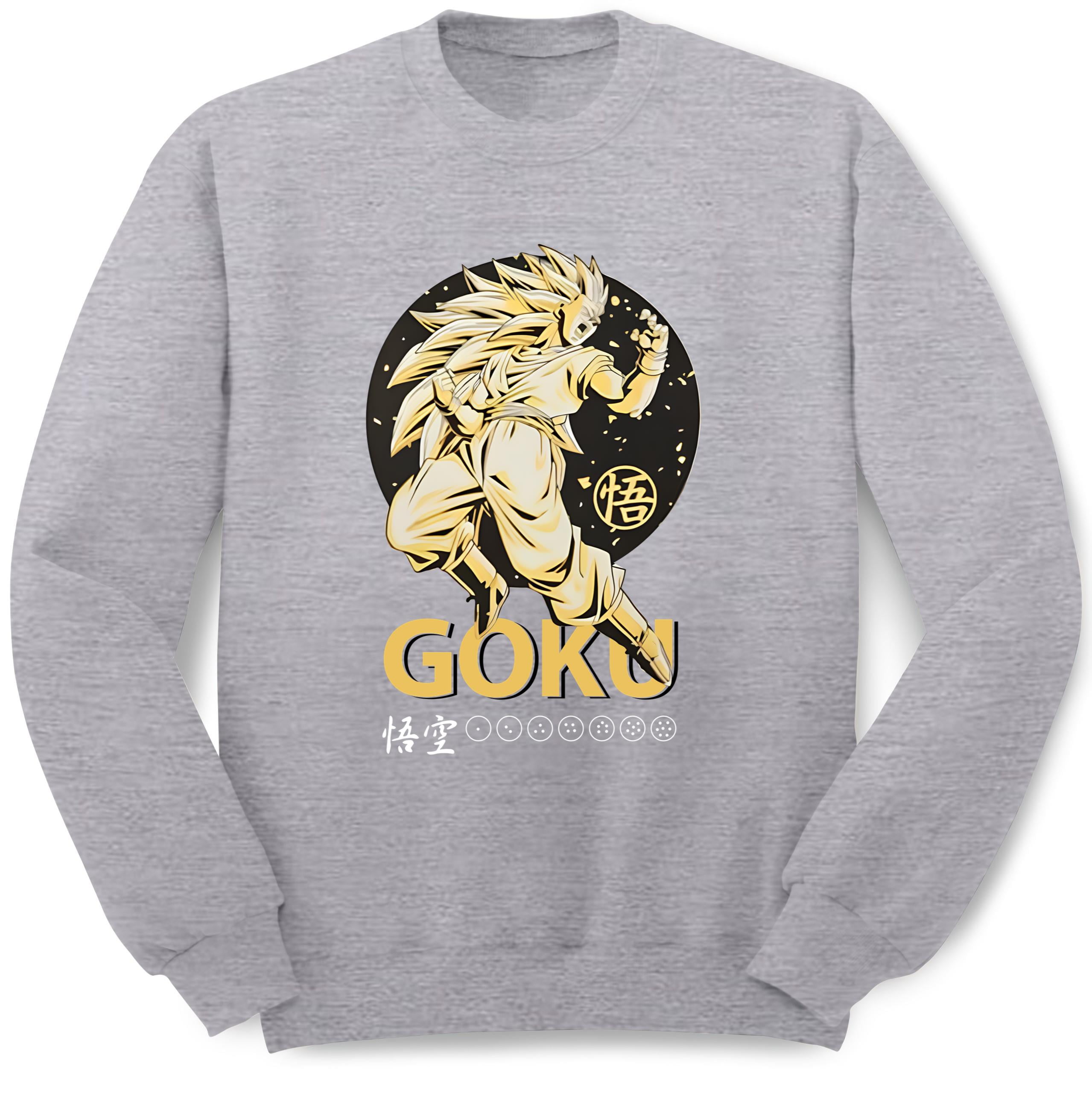 Anime Graphic Foil Sweatshirt, Iconic Anime Character Tee - Walmart.com