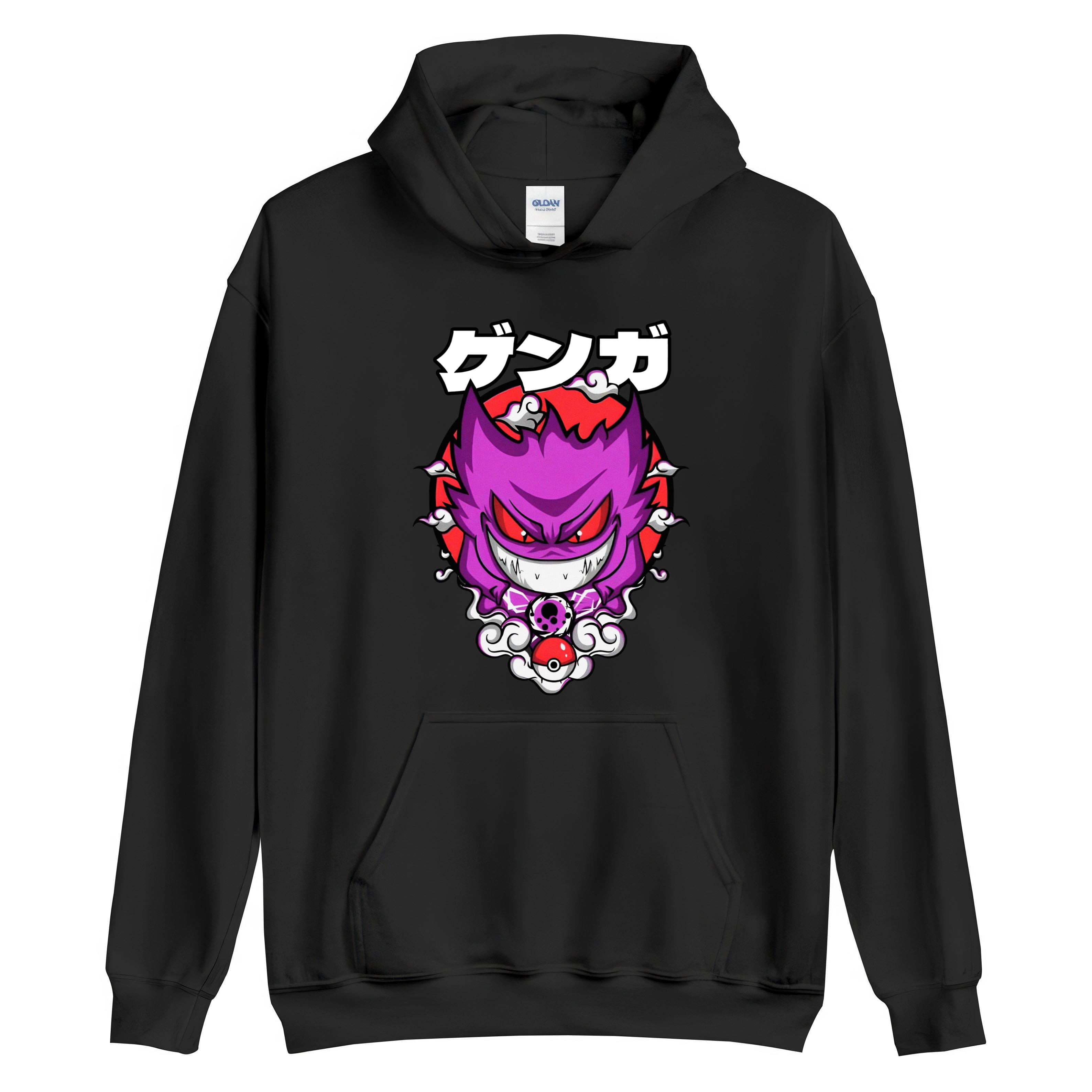 Anime Graphic Shirt, Gengar-and-Manga Design - Walmart.com