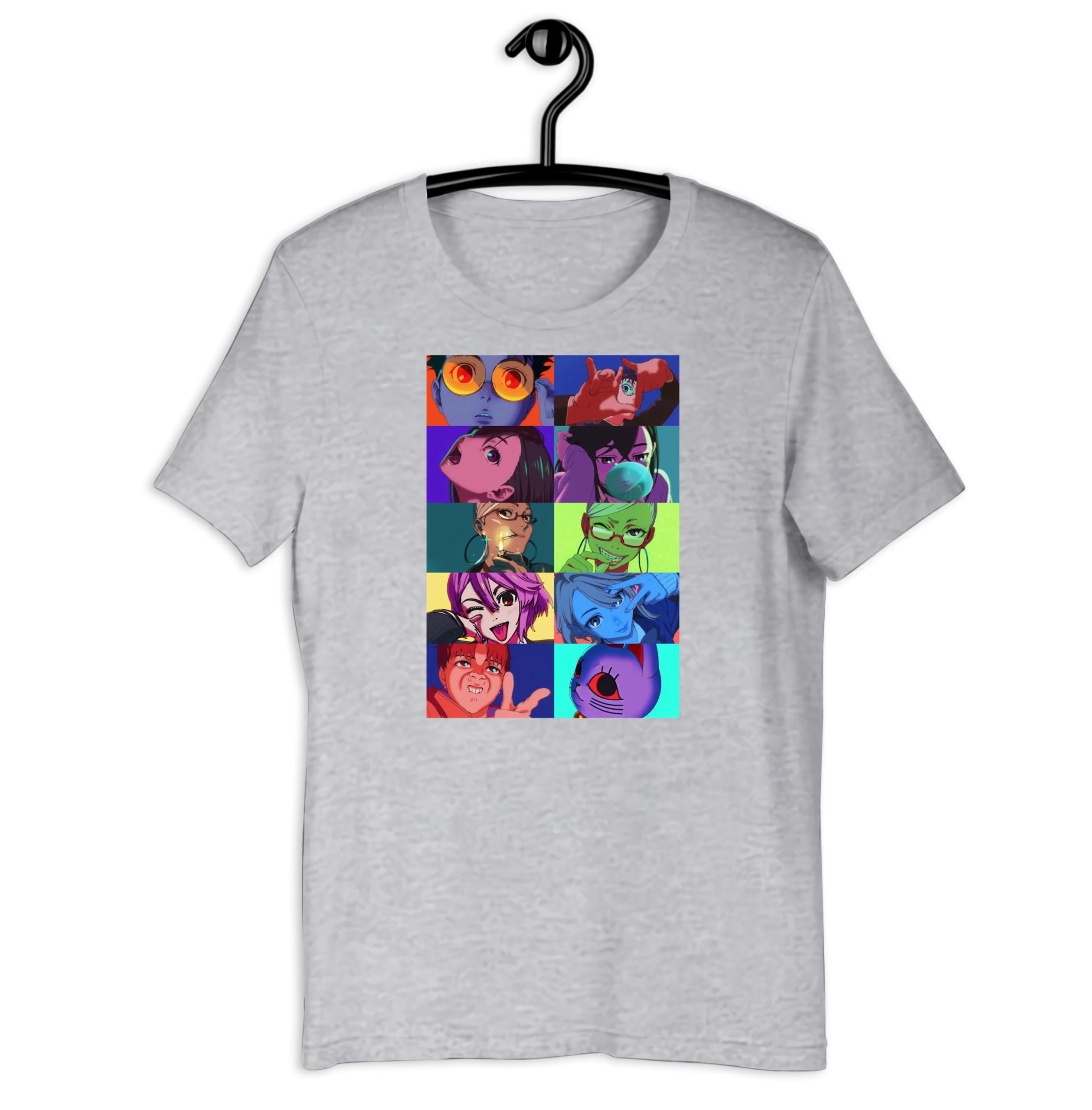 Anime Graphic Shirt for Casual Wear with Unique Collage Design and Fast ...