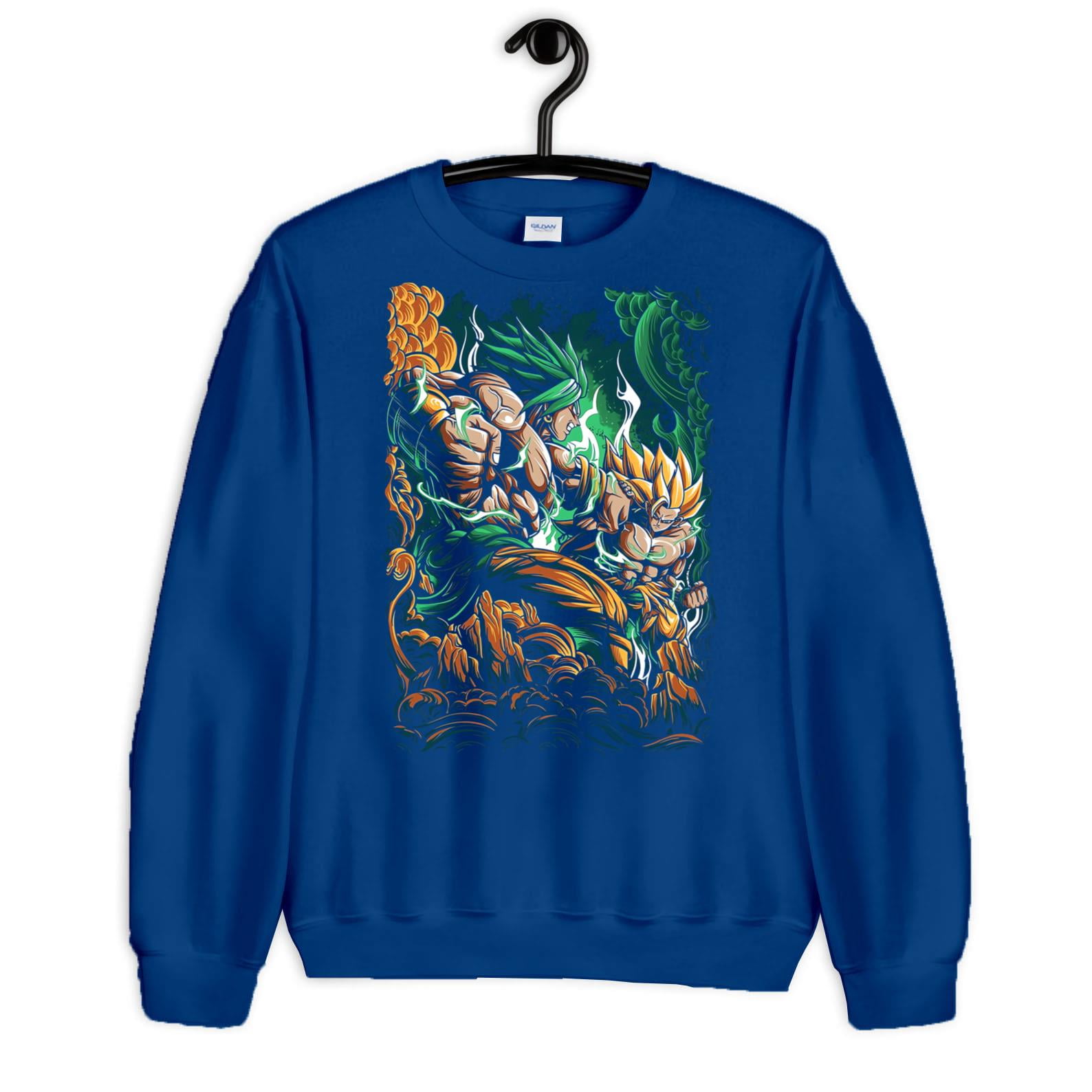 Anime Graphic Tee - Dragon Fighter Shirt - Bold Design Featuring Heroic ...