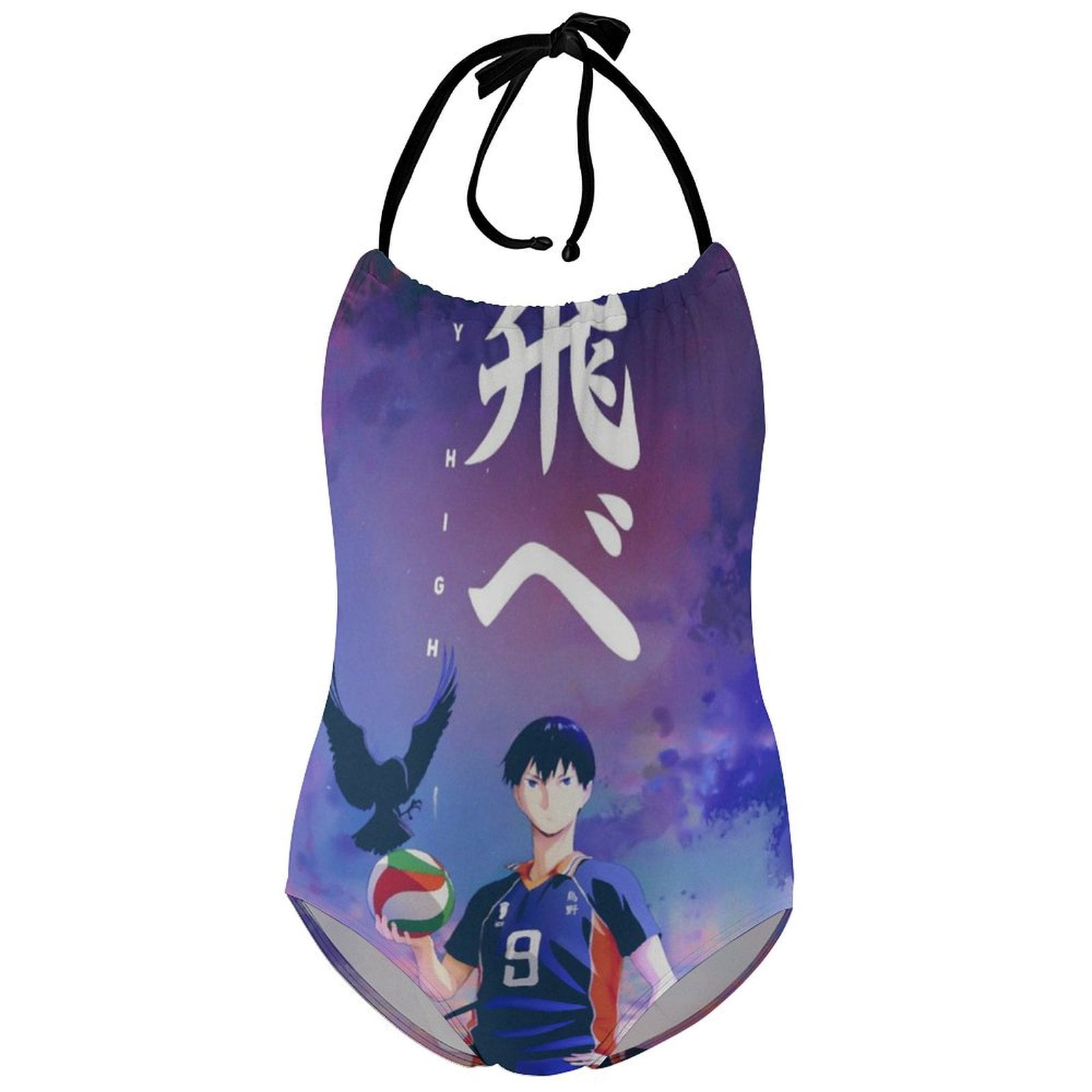 Anime Haikyu!! Girl's Swimsuit One-piece Summer Hawaii Beach Kid's ...