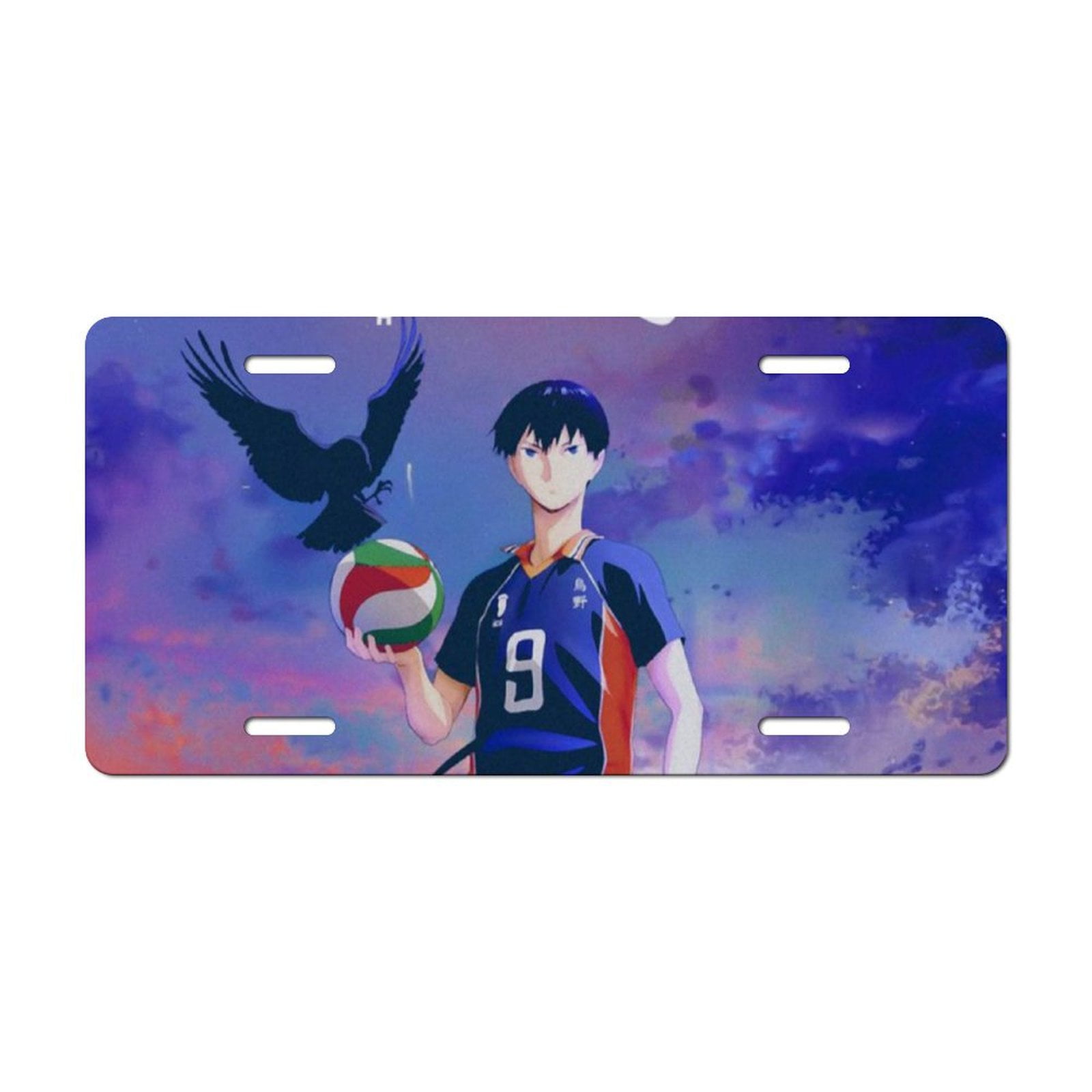 Anime Haikyu!! License Plate Cover Aluminum Novelty Vanity Tag ...
