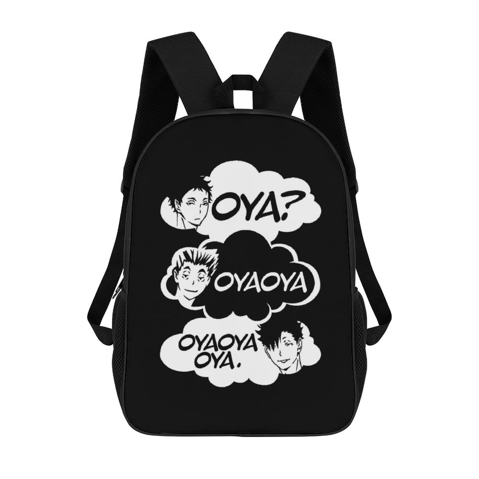 Anime Haikyuu!! 17 Inch Backpack, Made of Polyester, with Adjustable ...