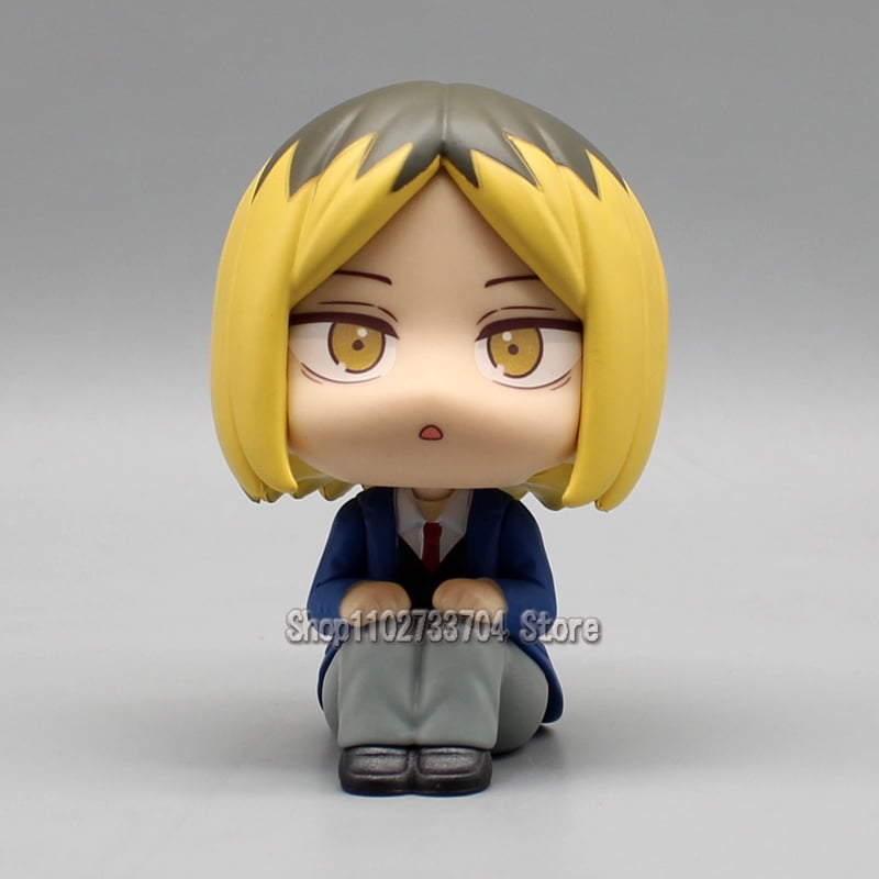 Anime Haikyuu Figures Cute Tetsurou Kuroo Kozume Kenma Action Figures ...