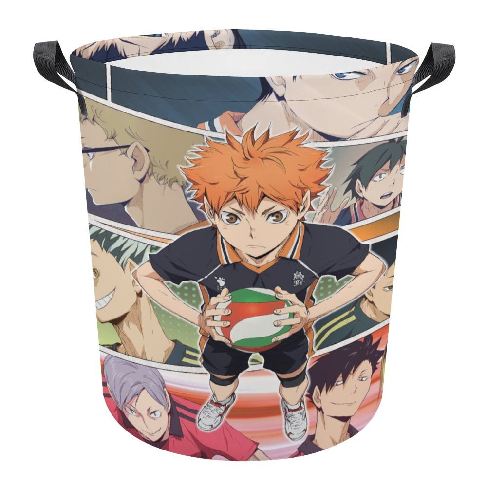 Anime Haikyuu !! Laundry Basket Foldable Waterproof Oxford Cloth Funny ...