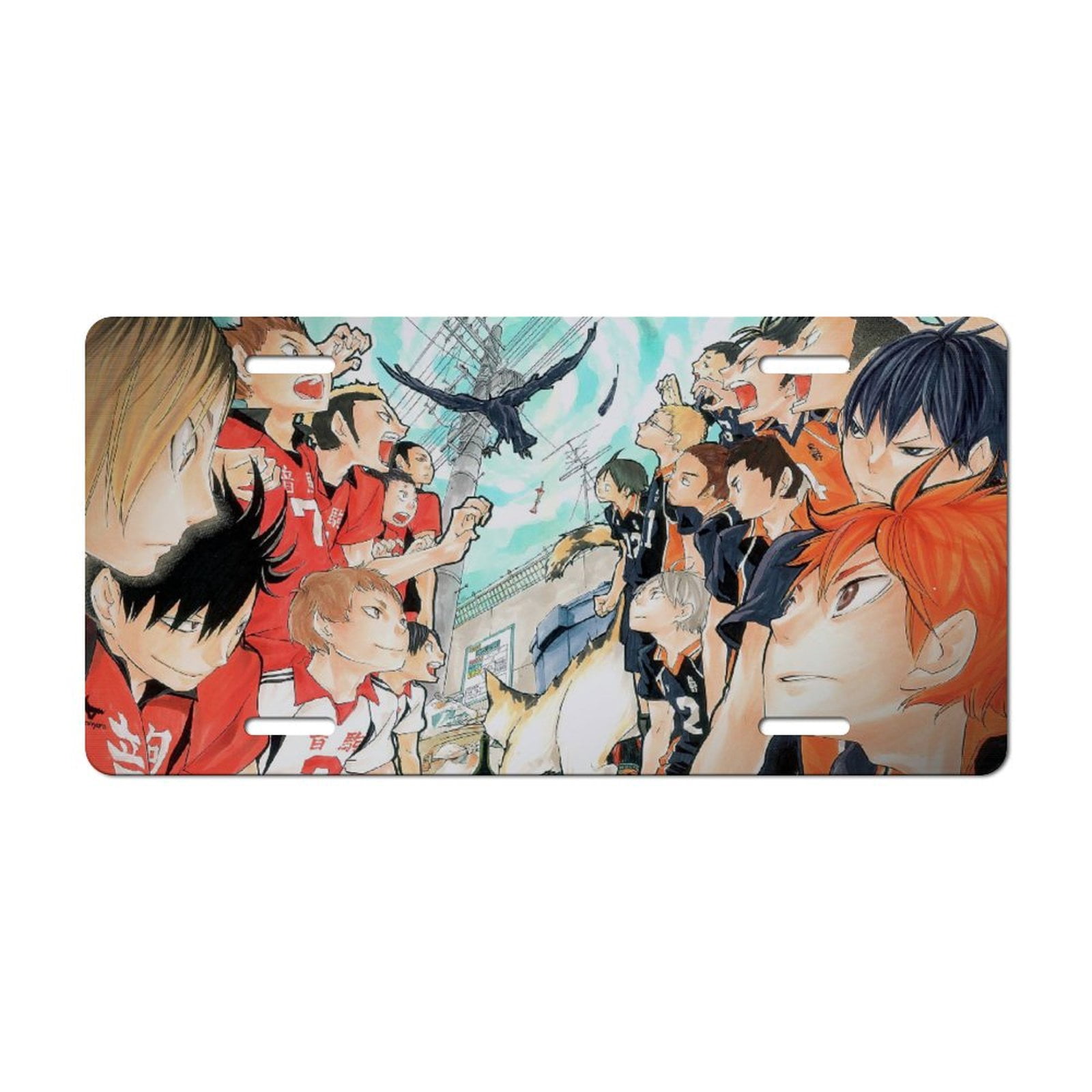 Anime License Plate