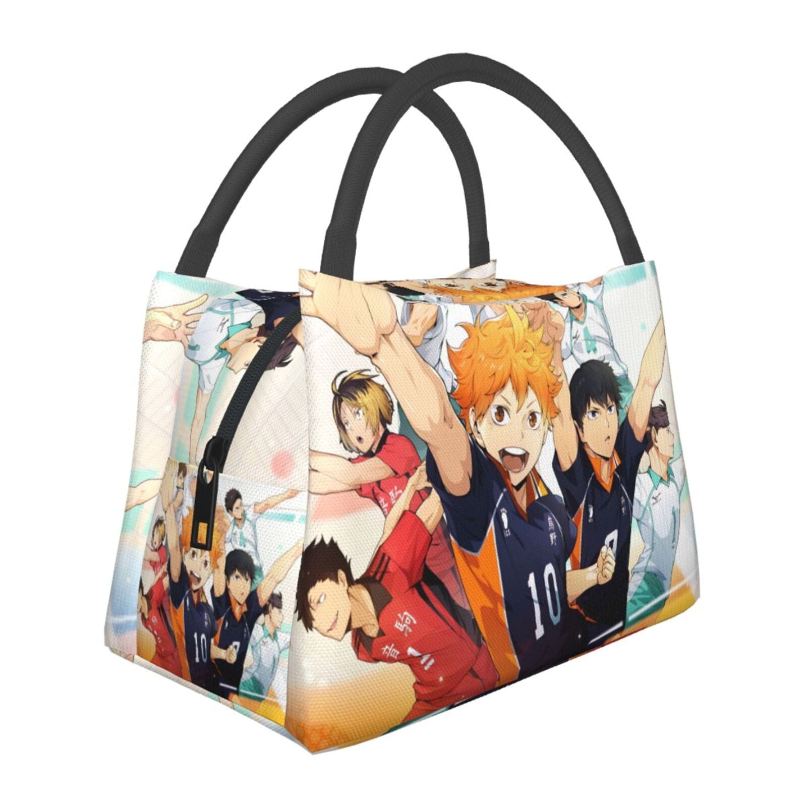 Anime Haikyuu Portable Insulation Lunch Bags,Thermal Bento Bag,Student ...