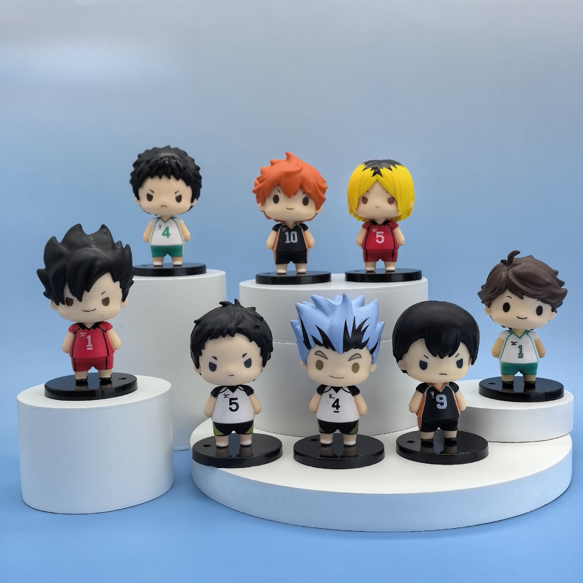 Anime Haikyuu Presents Set of 8 Action Figures Collection from Famous ...