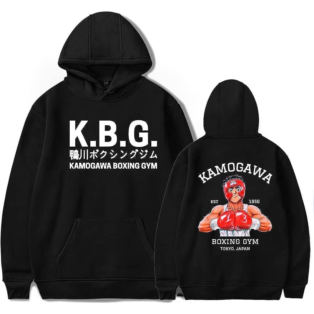 Anime Hajime No Ippo Kamogawa Boxing Gym Hoodie Women Men Long Sleeve ...