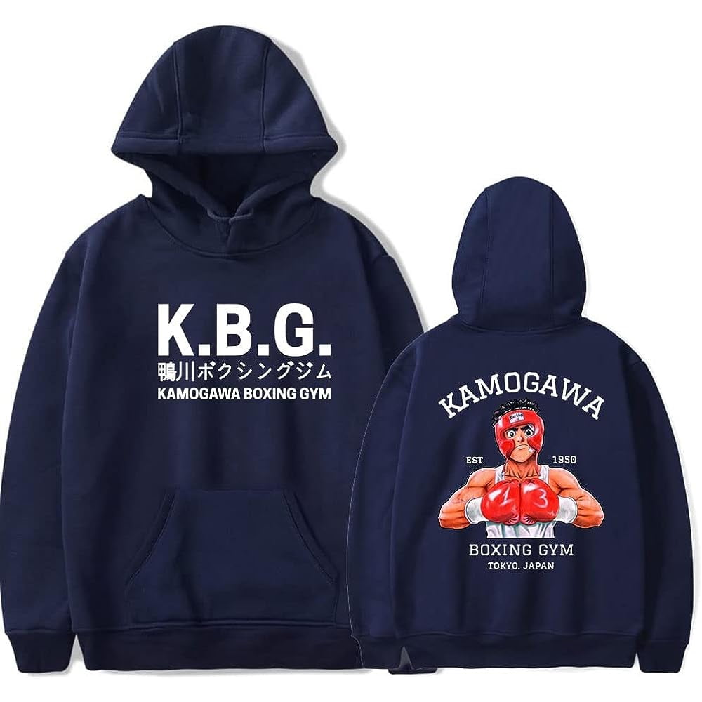 Anime Hajime No Ippo Kamogawa Boxing Gym Hoodie Women Men Long Sleeve ...