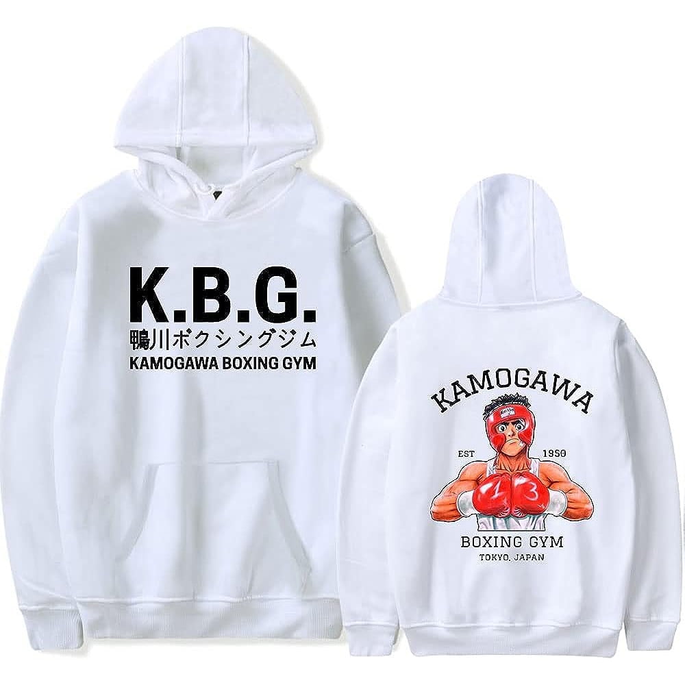 Anime Hajime No Ippo Kamogawa Boxing Gym Hoodie Women Men Long Sleeve ...