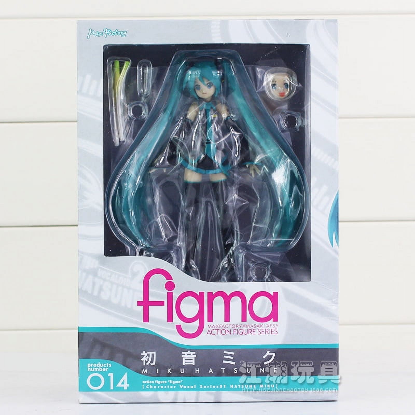 Anime Hatsune Miku Action Figures Movable Joints Contain The Props ...