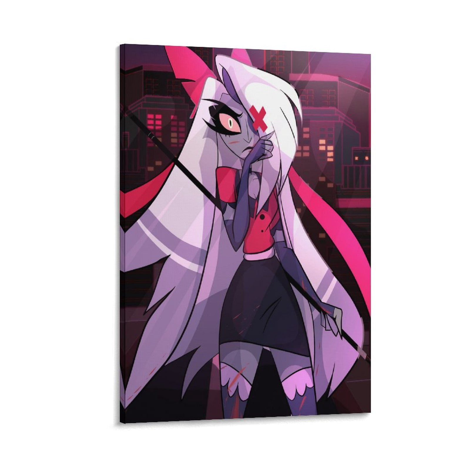 Anime Hazbin Hotel Poster Vaggie Artworks Canvas Poster Room Aesthetic ...