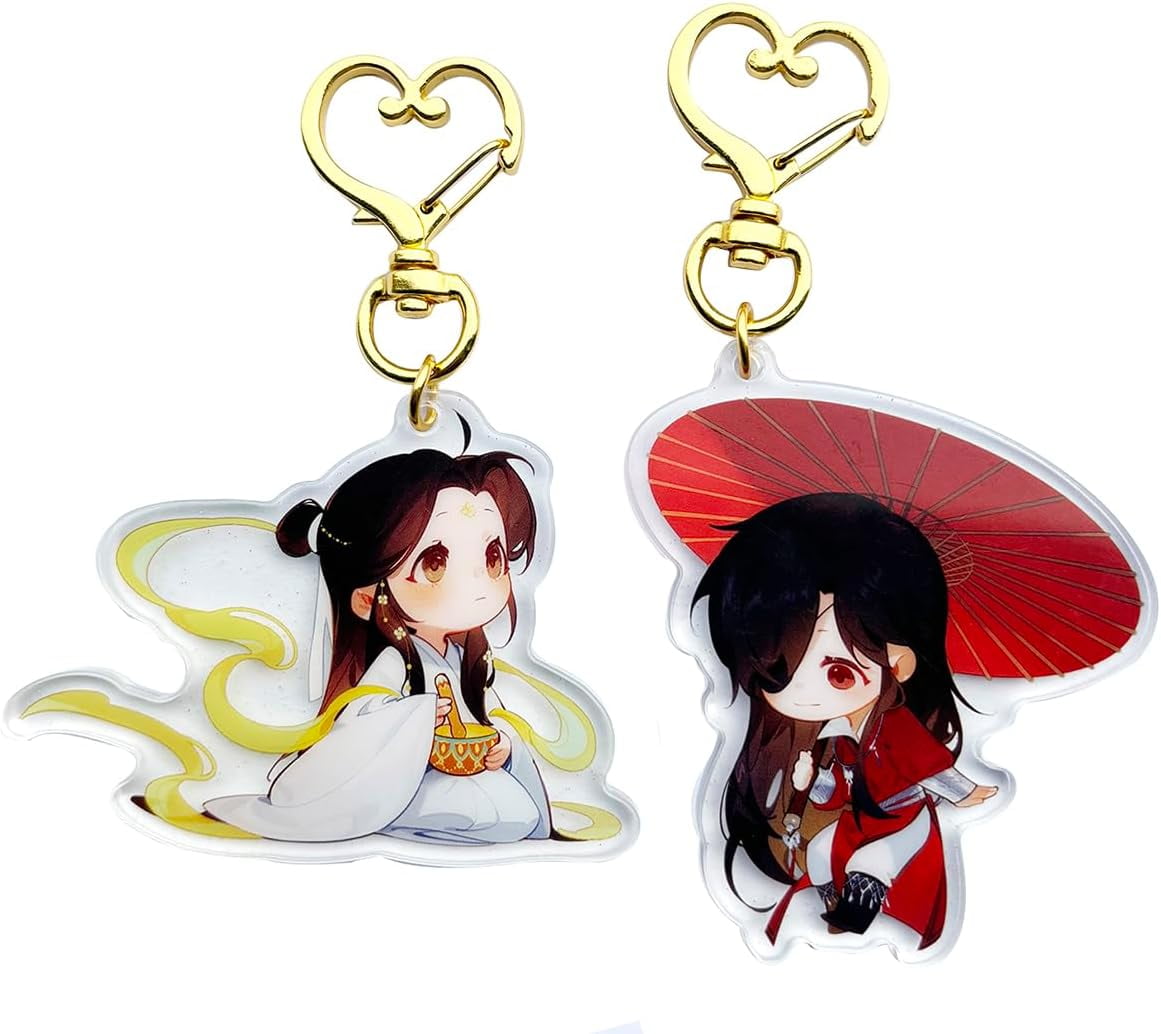 Anime Heaven Official’s Blessing Xie Lian Hua Cheng Keychians Tian Guan ...