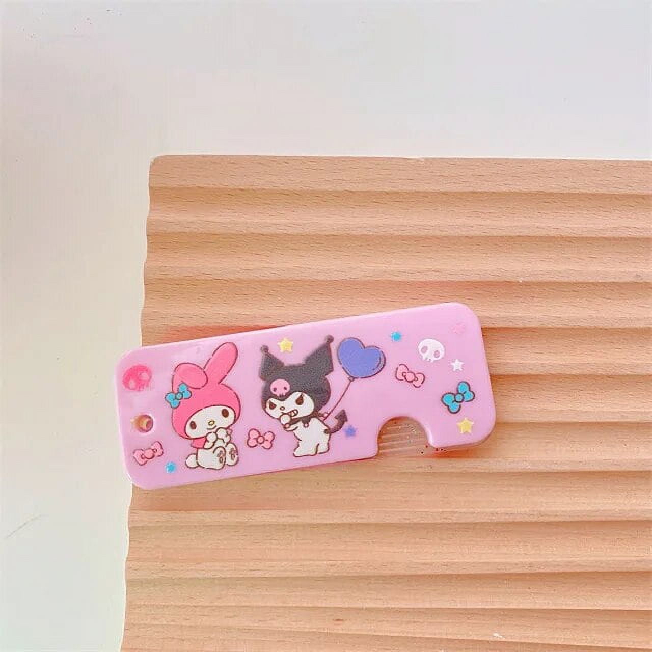Anime Hello Kitty Massage Folding Comb Sanrio Kuromi Kawaii Anti-Static ...