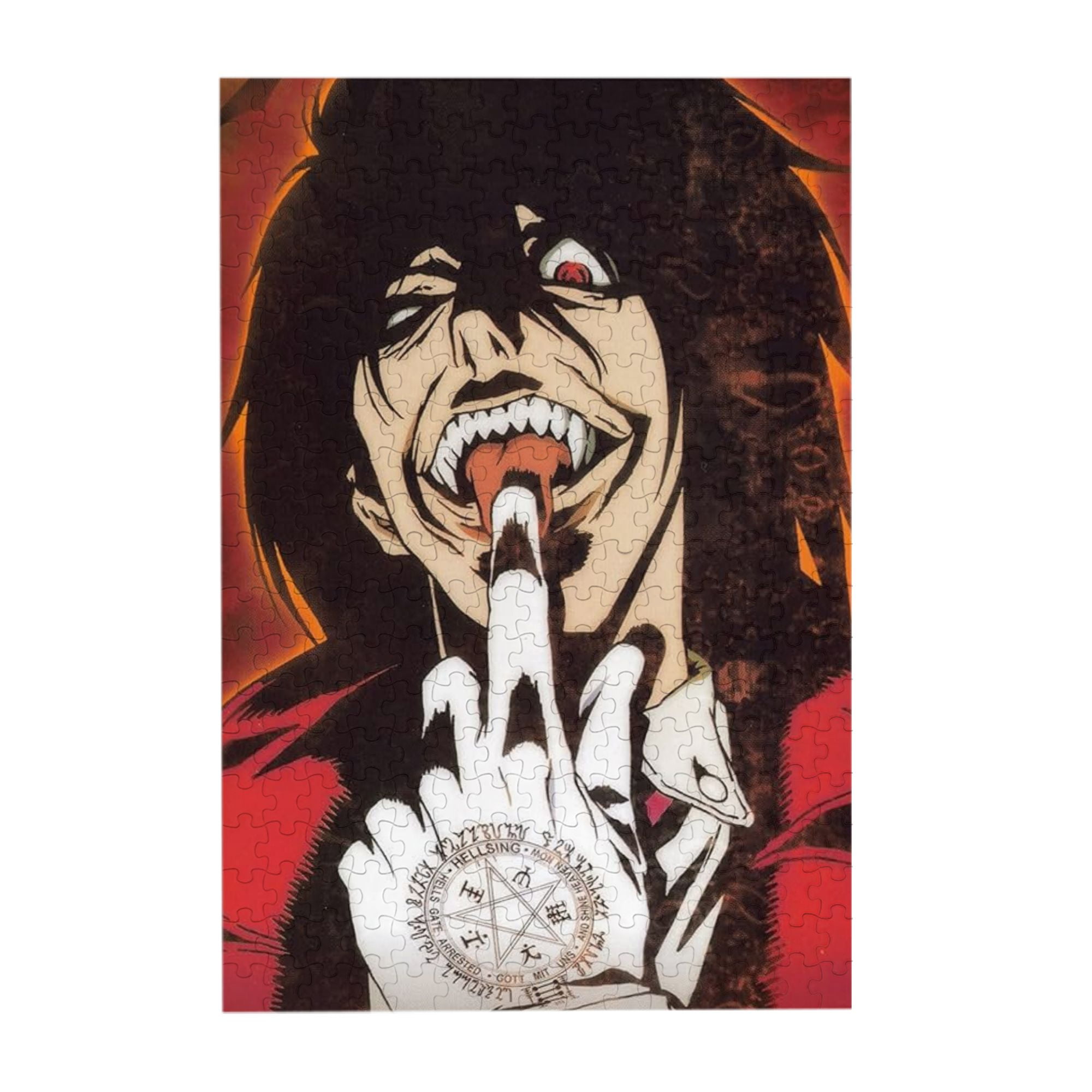 Anime Hellsing 300 Piece Puzzles For Adults And Kids, Wooden Jigsaw ...