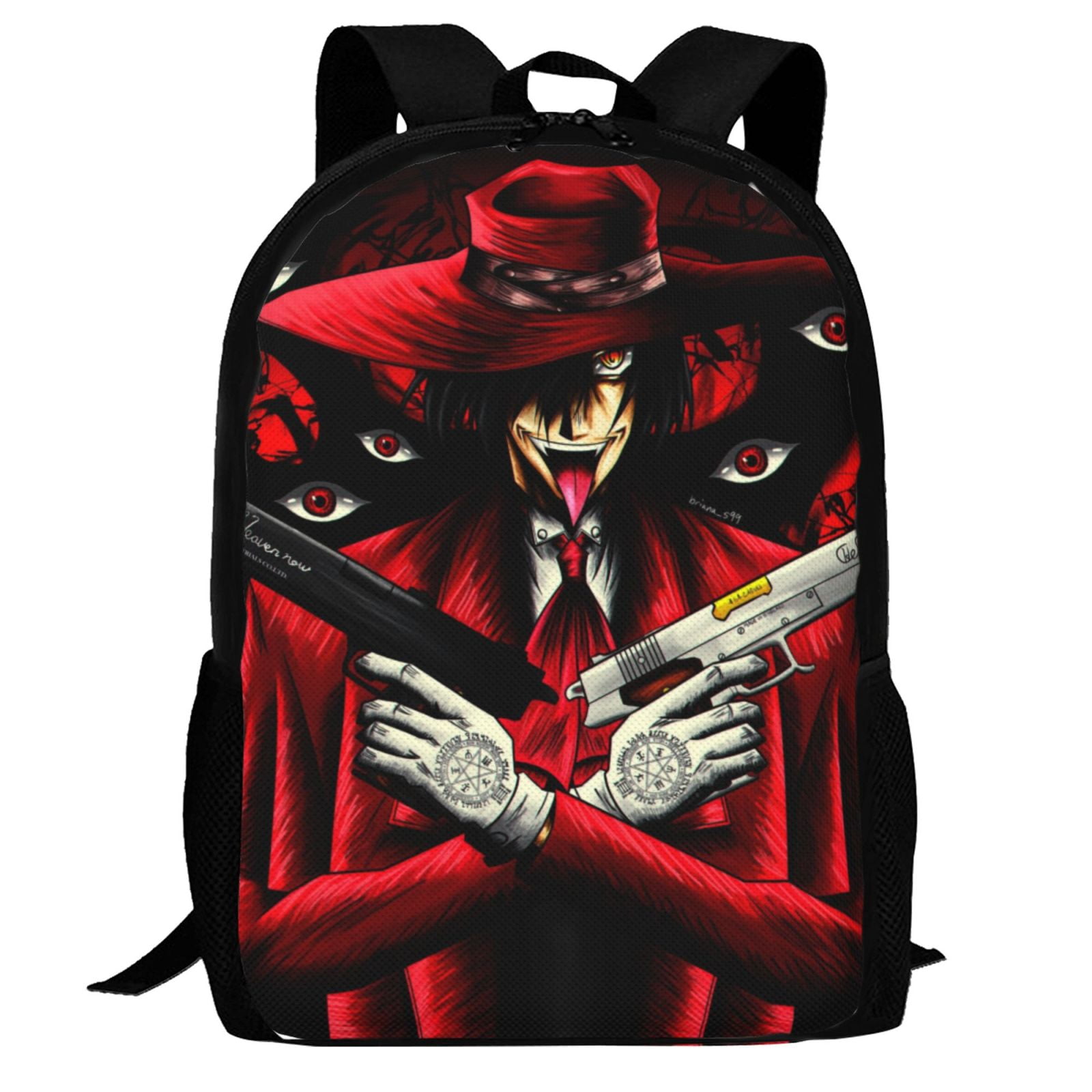 Anime Hellsing Backpack,3d Print Laptop Backpack Lightweight Casual ...