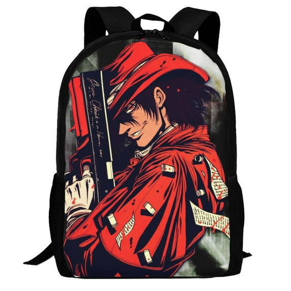 Anime Hellsing Backpack,3d Print Laptop Backpack Lightweight Casual ...