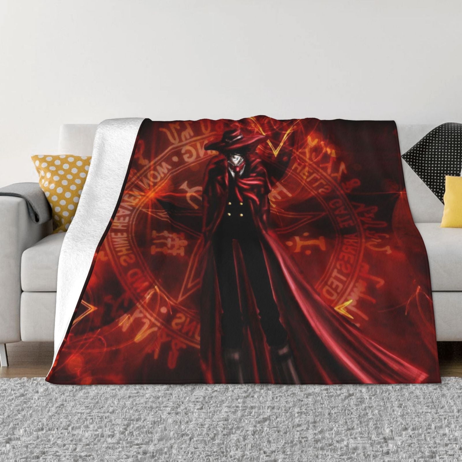 Anime Hellsing Kids Adults Ultra-Soft Micro Fleece Blanket Throw All ...